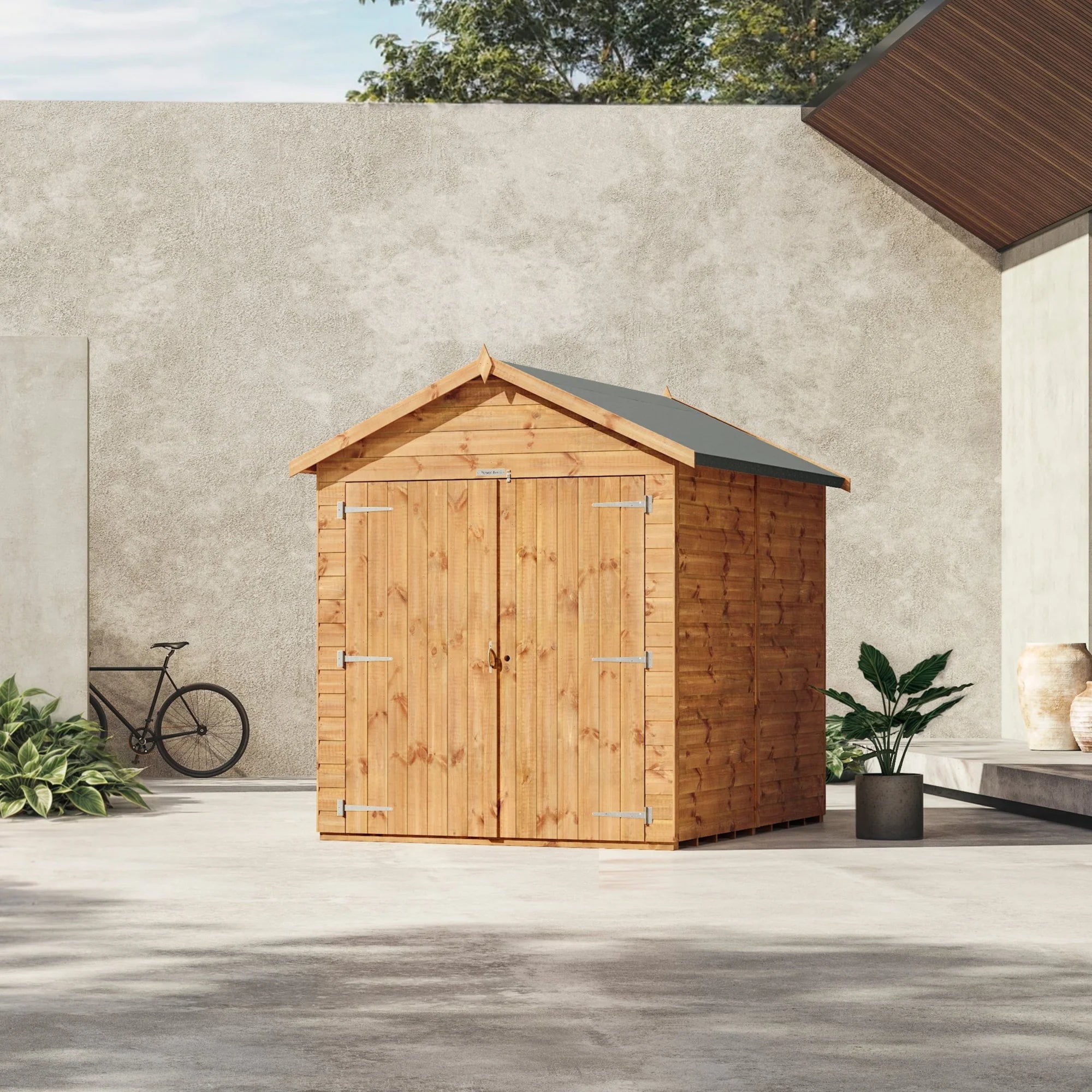 Power Apex Storage Shed – First For Sheds || Northern Ireland